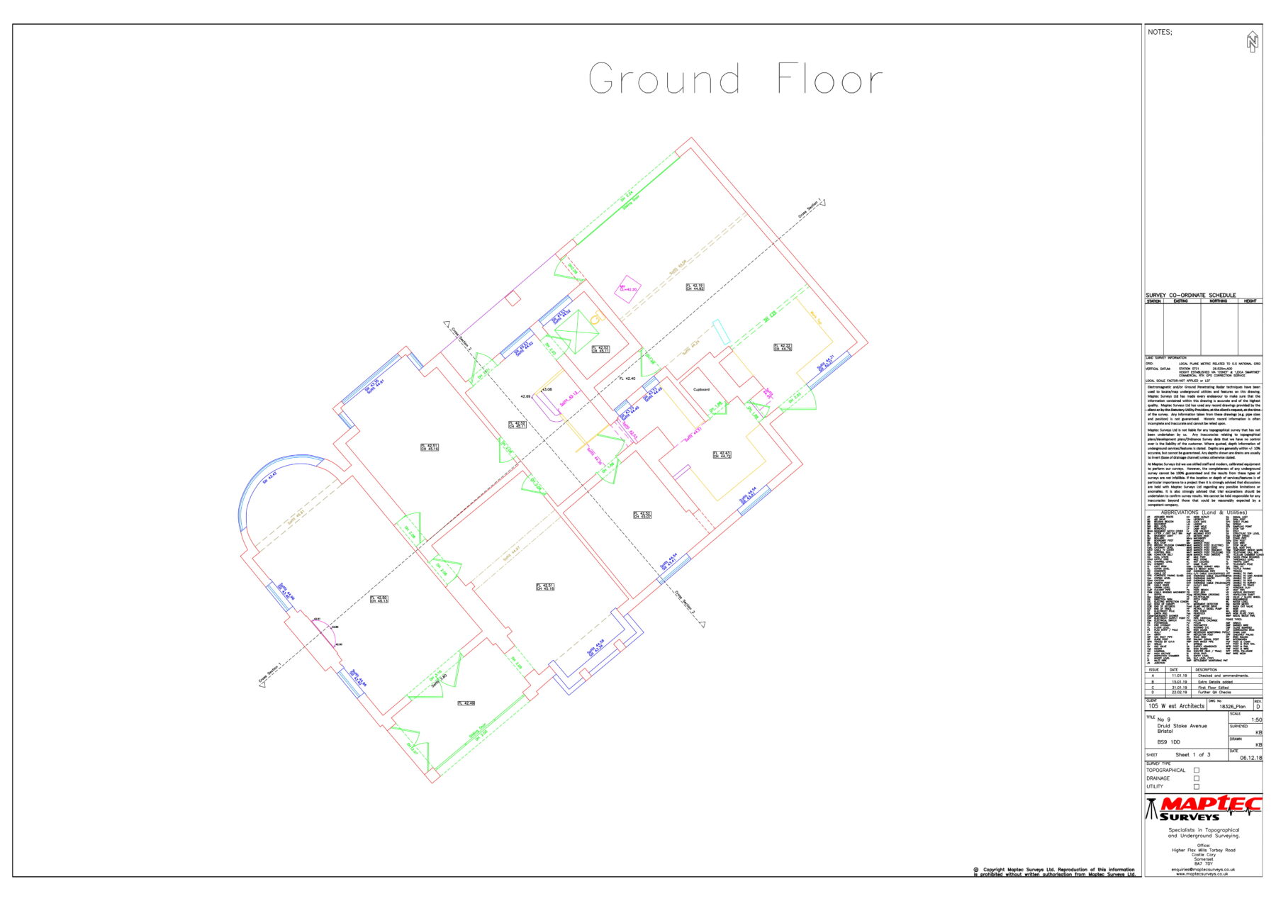 Measured Building Surveys - Maptec Surveys